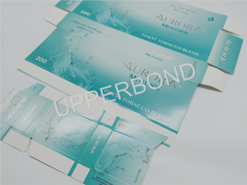 King Size 7.8mm Diameter Kotak Karton Paket Rokok Dengan Logo